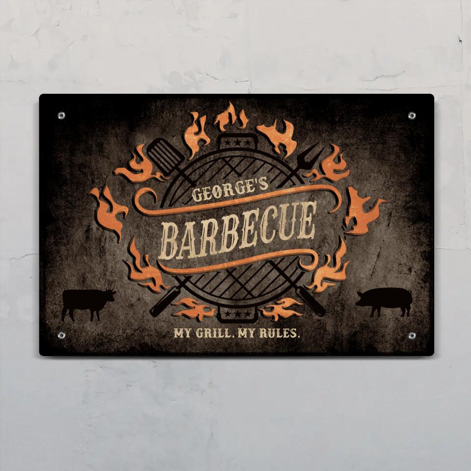 Love & Faith | Personalised Door Sign | Gift for Barbecue Lovers – Love ...